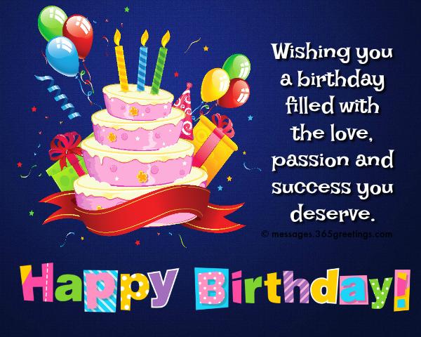 Happy Birthday Messages For Cards